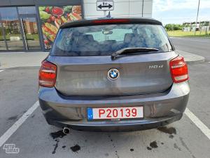 Pelēks BMW 116 2015 Klaipėda, ar dzinēja tilpumu 1.60 L un nobraukumu 380 tūkst. km par 4750 €, foto 6 vietnē AUTOMOTO.COM.LV