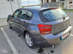 Pelēks BMW 116 2015 Klaipėda, ar dzinēja tilpumu 1.60 L un nobraukumu 380 tūkst. km par 4750 €, foto 7 vietnē AUTOMOTO.COM.LV