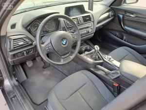Pelēks BMW 116 2015 Klaipėda, ar dzinēja tilpumu 1.60 L un nobraukumu 380 tūkst. km par 4750 €, foto 9 vietnē AUTOMOTO.COM.LV