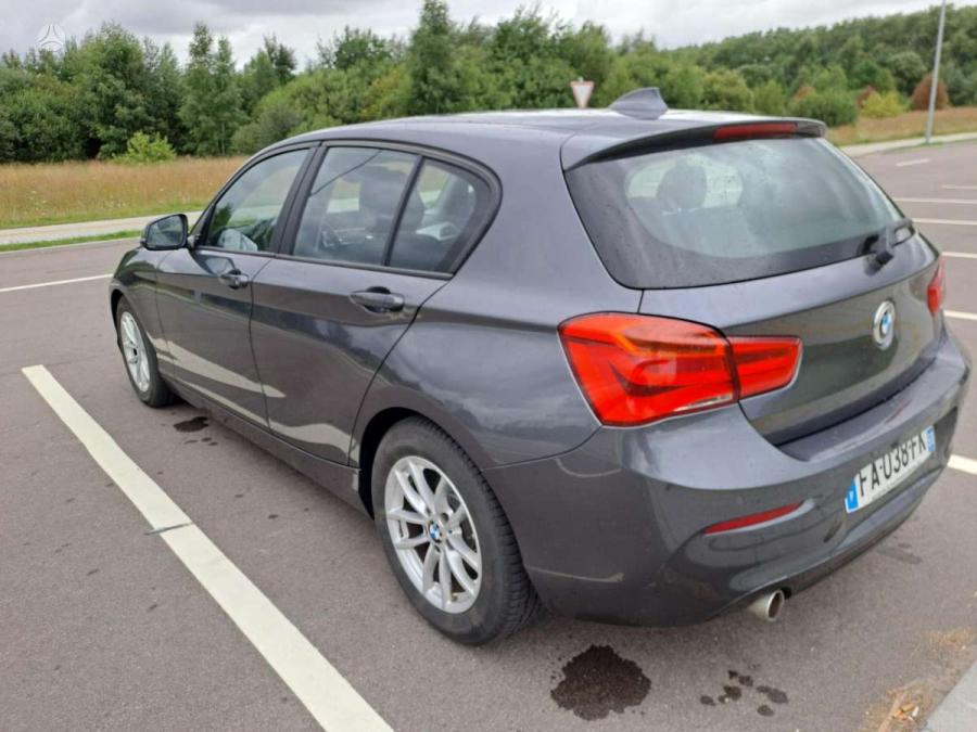 Pelēks BMW 116 2015 Klaipėda, ar dzinēja tilpumu 1.50 L un nobraukumu 170 tūkst. km par 5700 €, foto 5 vietnē AUTOMOTO.COM.LV