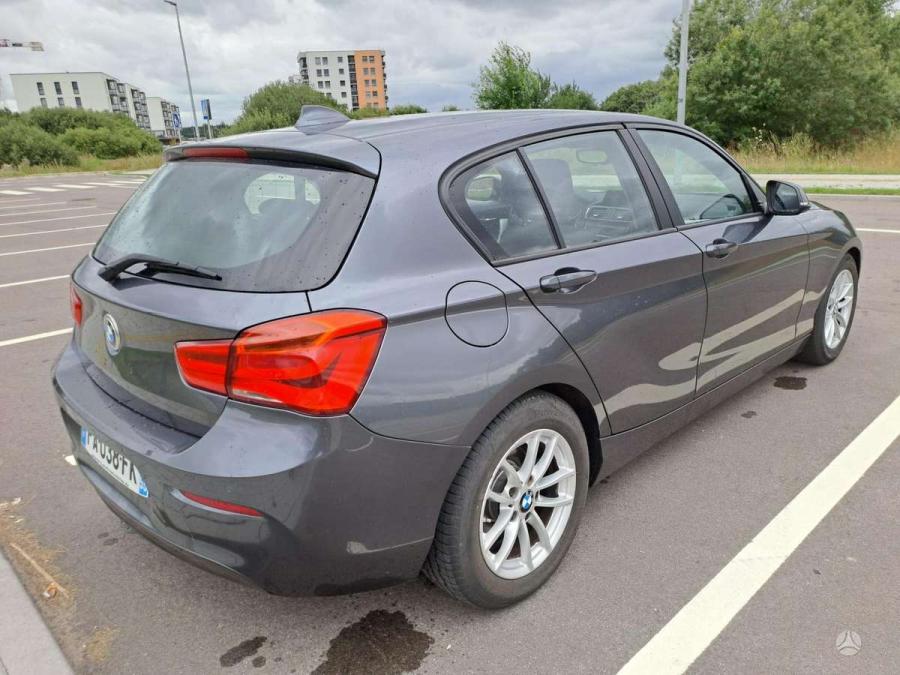 Pelēks BMW 116 2015 Klaipėda, ar dzinēja tilpumu 1.50 L un nobraukumu 170 tūkst. km par 5700 €, foto 7 vietnē AUTOMOTO.COM.LV