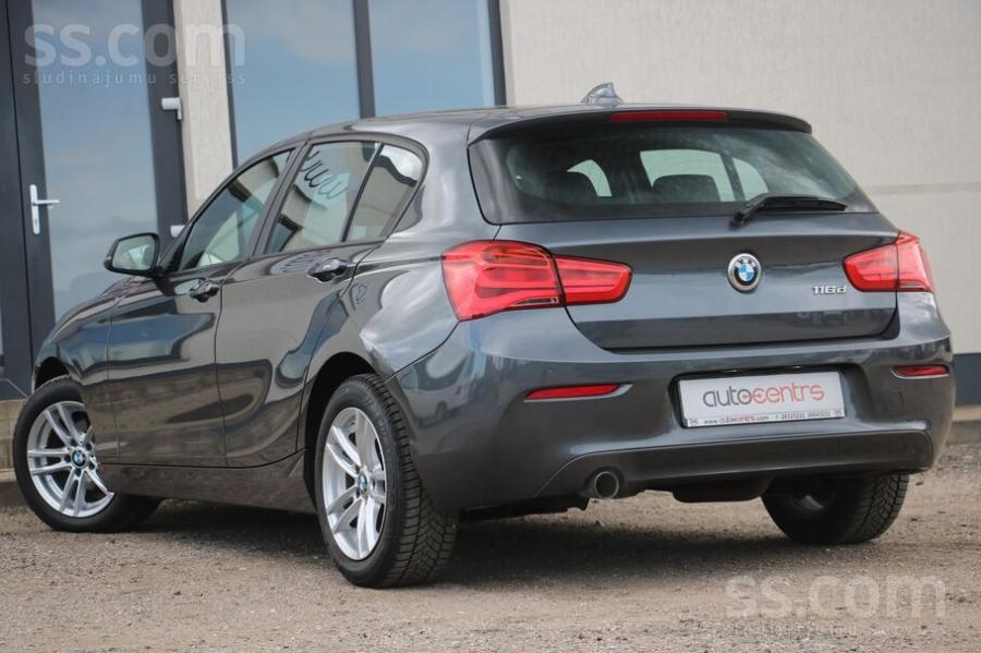 Pelēks BMW 116 2016 Tukums, ar dzinēja tilpumu 1.50 L un nobraukumu 246 tūkst. km par 3000 €, foto 3 vietnē AUTOMOTO.COM.LV