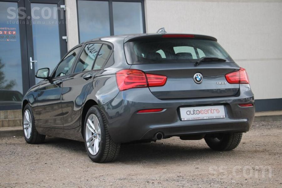 Pelēks BMW 116 2016 Tukums, ar dzinēja tilpumu 1.50 L un nobraukumu 246 tūkst. km par 3000 €, foto 29 vietnē AUTOMOTO.COM.LV