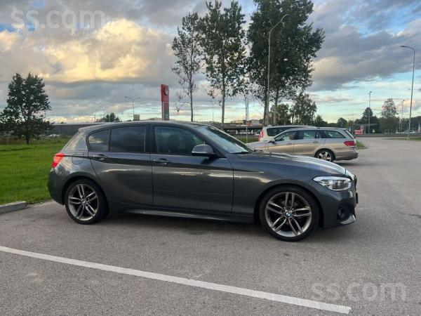 Grey BMW 116 2016 in Riga, with an engine capacity of 1.50 L and mileage of 213 thousand km for 8600 €, photo 4 on AUTOMOTO.COM.LV