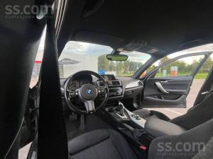 Grey BMW 116 2016 in Riga, with an engine capacity of 1.50 L and mileage of 213 thousand km for 8600 €, photo 6 on AUTOMOTO.COM.LV