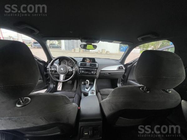 Grey BMW 116 2016 in Riga, with an engine capacity of 1.50 L and mileage of 213 thousand km for 8600 €, photo 7 on AUTOMOTO.COM.LV
