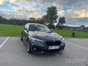 Grey BMW 116 2016 in Riga, with an engine capacity of 1.50 L and mileage of 213 thousand km for 8600 €, photo 8 on AUTOMOTO.COM.LV