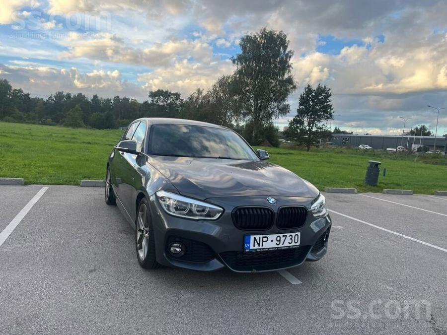 Grey BMW 116 2016 in Riga, with an engine capacity of 1.50 L and mileage of 213 thousand km for 8600 €, photo 8 on AUTOMOTO.COM.LV
