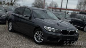 Grey BMW 116 2017 in Jelgava, with an engine capacity of 1.50 L and mileage of 182 thousand km for 9990 €, photo 3 on AUTOMOTO.COM.LV