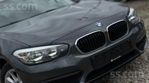 Grey BMW 116 2017 in Jelgava, with an engine capacity of 1.50 L and mileage of 182 thousand km for 9990 €, photo 6 on AUTOMOTO.COM.LV