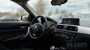 Grey BMW 116 2017 in Jelgava, with an engine capacity of 1.50 L and mileage of 182 thousand km for 9990 €, photo 12 on AUTOMOTO.COM.LV