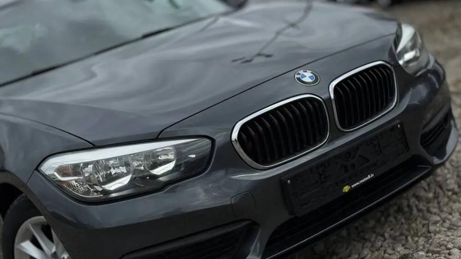 Pelēks BMW 116 2017 Jelgava, ar dzinēja tilpumu 1.50 L un nobraukumu 182 tūkst. km par 9990 €, foto 6 vietnē AUTOMOTO.COM.LV