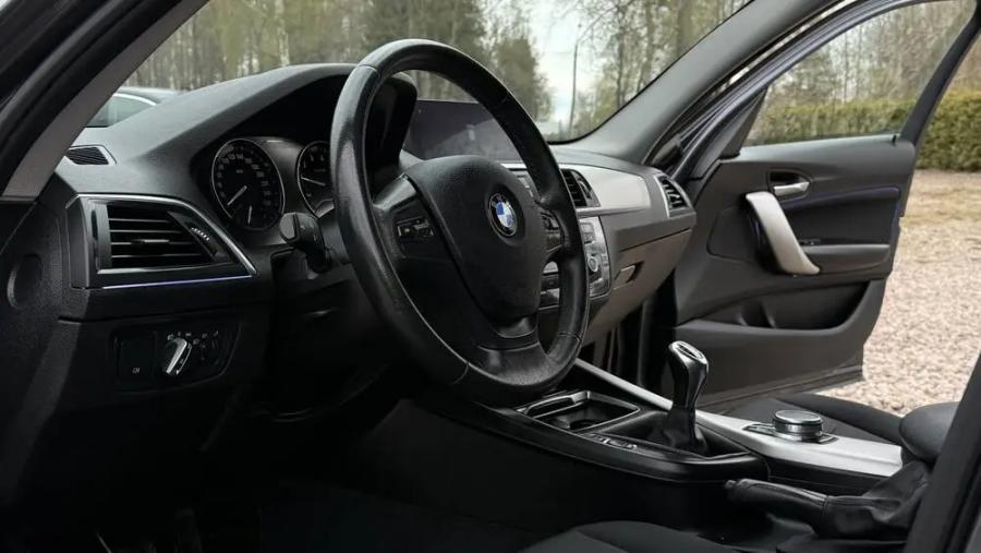 Pelēks BMW 116 2017 Jelgava, ar dzinēja tilpumu 1.50 L un nobraukumu 182 tūkst. km par 9990 €, foto 8 vietnē AUTOMOTO.COM.LV
