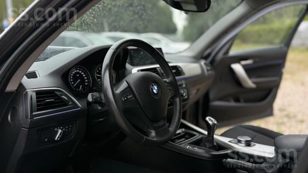 Pelēks BMW 116 2017 Jelgava, ar dzinēja tilpumu 1.50 L un nobraukumu 182 tūkst. km par 8990 €, foto 7 vietnē AUTOMOTO.COM.LV