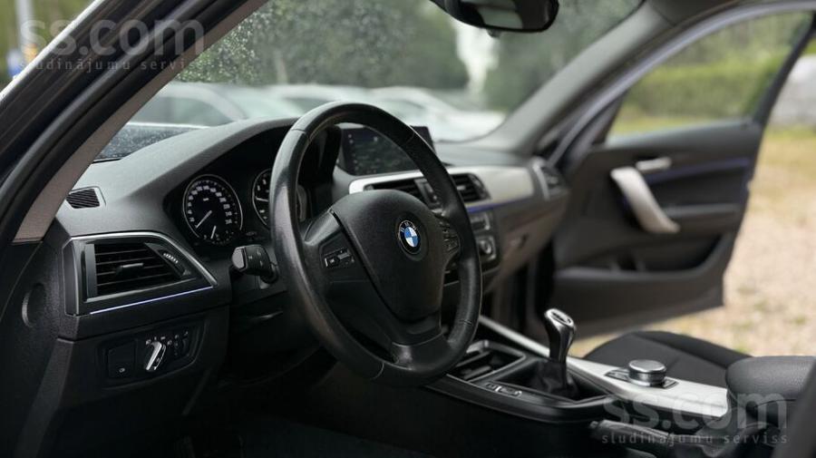 Pelēks BMW 116 2017 Jelgava, ar dzinēja tilpumu 1.50 L un nobraukumu 182 tūkst. km par 8990 €, foto 8 vietnē AUTOMOTO.COM.LV