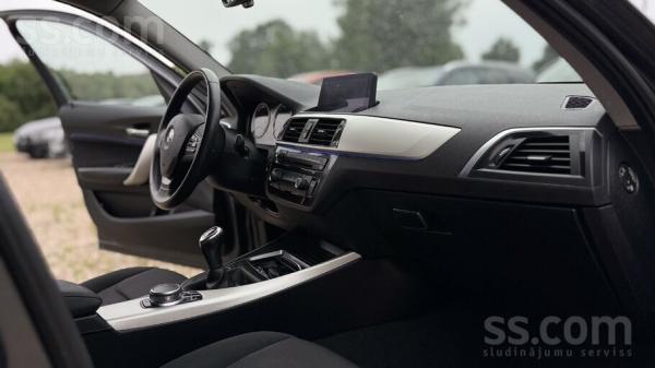 Pelēks BMW 116 2017 Jelgava, ar dzinēja tilpumu 1.50 L un nobraukumu 182 tūkst. km par 8990 €, foto 8 vietnē AUTOMOTO.COM.LV