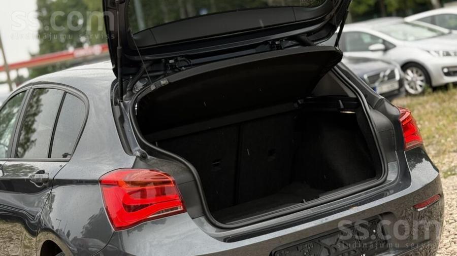 Pelēks BMW 116 2017 Jelgava, ar dzinēja tilpumu 1.50 L un nobraukumu 182 tūkst. km par 8990 €, foto 32 vietnē AUTOMOTO.COM.LV