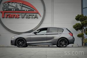 Grey BMW 116 2018 in Telschi, with an engine capacity of 1.50 L and mileage of 96 thousand km for 13999 €, photo 5 on AUTOMOTO.COM.LV