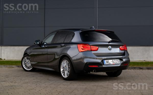 Pelēks BMW 116 2019 Rīga, ar dzinēja tilpumu 1.50 L un nobraukumu 48 tūkst. km par 15990 €, foto 4 vietnē AUTOMOTO.COM.LV
