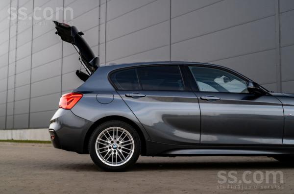 Pelēks BMW 116 2019 Rīga, ar dzinēja tilpumu 1.50 L un nobraukumu 48 tūkst. km par 15990 €, foto 9 vietnē AUTOMOTO.COM.LV