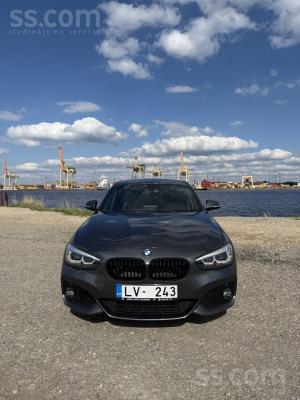 Grey BMW 116 2019 in Riga, with an engine capacity of 1.50 L and mileage of 179 thousand km for 12300 €, photo 3 on AUTOMOTO.COM.LV