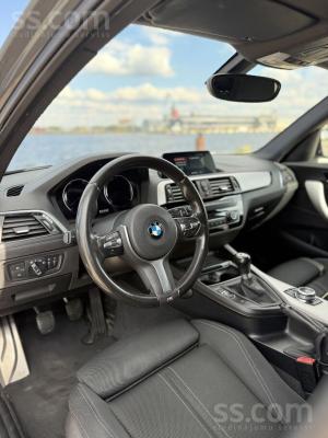 Grey BMW 116 2019 in Riga, with an engine capacity of 1.50 L and mileage of 179 thousand km for 12300 €, photo 6 on AUTOMOTO.COM.LV