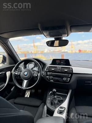 Grey BMW 116 2019 in Riga, with an engine capacity of 1.50 L and mileage of 179 thousand km for 12300 €, photo 7 on AUTOMOTO.COM.LV