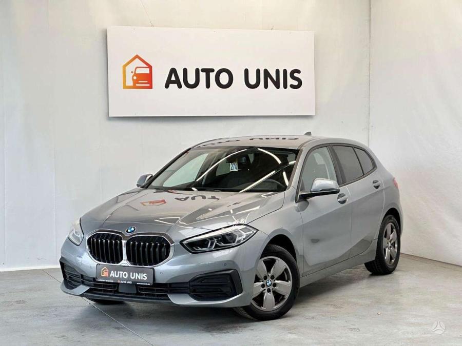 Grey BMW 116 2022 in Vilnius, with an engine capacity of 1.50 L and mileage of 178 thousand km for 17061 €, photo 1 on AUTOMOTO.COM.LV