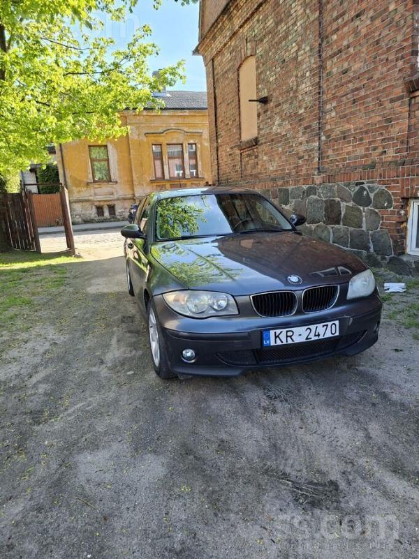 Pelēks BMW 116 2006 Liepāja, ar dzinēja tilpumu 1.60 L un nobraukumu 191 tūkst. km par 3500 €, foto 1 vietnē AUTOMOTO.COM.LV