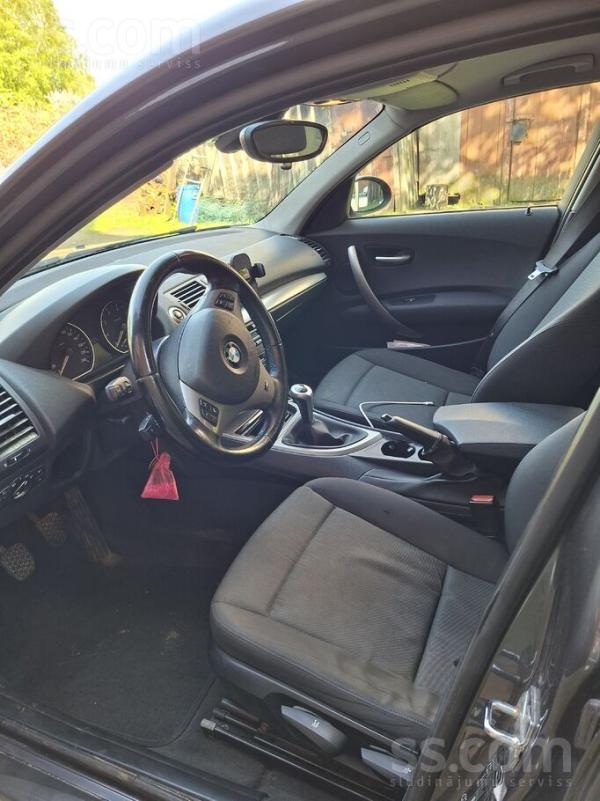 Pelēks BMW 116 2006 Liepāja, ar dzinēja tilpumu 1.60 L un nobraukumu 191 tūkst. km par 3500 €, foto 6 vietnē AUTOMOTO.COM.LV