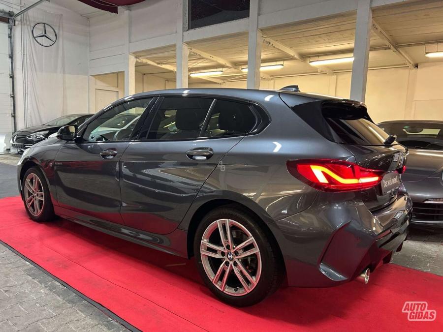 Grey BMW 116 2021 in Kaunas, with an engine capacity of 1.50 L and mileage of 97 thousand km for 23429 €, photo 10 on AUTOMOTO.COM.LV