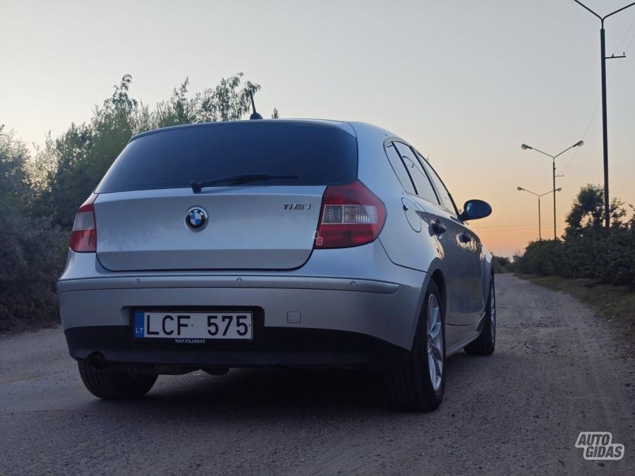BMW 116 2005 in Ukmerge, with an engine capacity of 1.60 L and mileage of 290 thousand km for 1800 €, photo 5 on AUTOMOTO.COM.LV