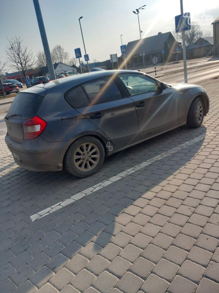 BMW 116 2006 Ukmergė, ar dzinēja tilpumu 1.60 L un nobraukumu 250 tūkst. km par 1500 €, foto 1 vietnē AUTOMOTO.COM.LV