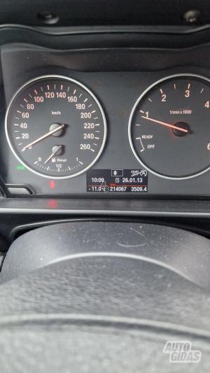 BMW 116 2012 in Vilnius, with an engine capacity of 2.00 L and mileage of 214 thousand km for 4950 €, photo 14 on AUTOMOTO.COM.LV