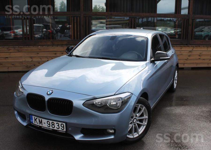 BMW 116 2012 in Riga, with an engine capacity of 1.60 L and mileage of 0 thousand km for 5650 €, photo 1 on AUTOMOTO.COM.LV