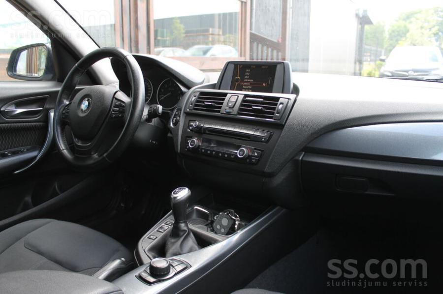 BMW 116 2012 in Riga, with an engine capacity of 1.60 L and mileage of 0 thousand km for 5650 €, photo 15 on AUTOMOTO.COM.LV