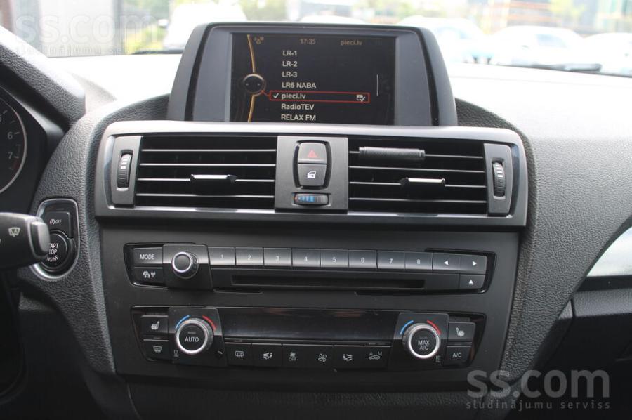 BMW 116 2012 in Riga, with an engine capacity of 1.60 L and mileage of 0 thousand km for 5650 €, photo 21 on AUTOMOTO.COM.LV
