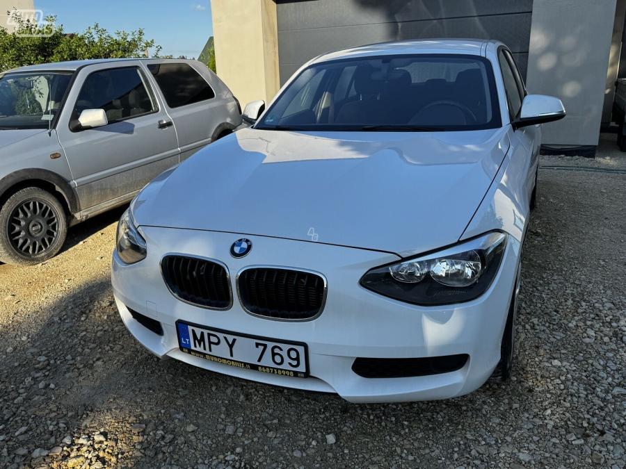 BMW 116 2012 in Siauliai, with an engine capacity of 1.60 L and mileage of 158 thousand km for 3850 €, photo 9 on AUTOMOTO.COM.LV