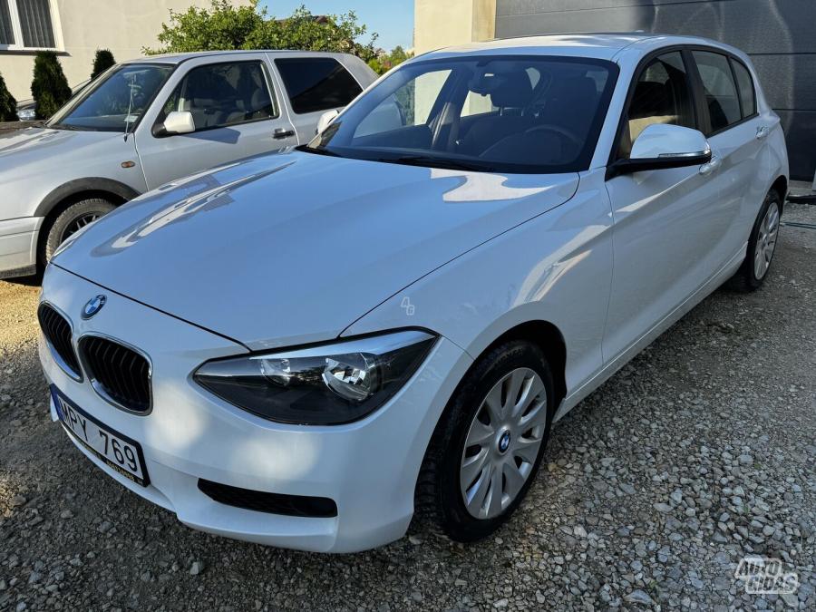 BMW 116 2012 in Siauliai, with an engine capacity of 1.60 L and mileage of 158 thousand km for 3850 €, photo 10 on AUTOMOTO.COM.LV