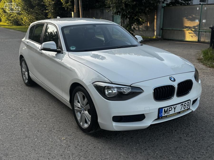 BMW 116 2012 Šauļi, ar dzinēja tilpumu 1.60 L un nobraukumu 158 tūkst. km par 3650 €, foto 8 vietnē AUTOMOTO.COM.LV