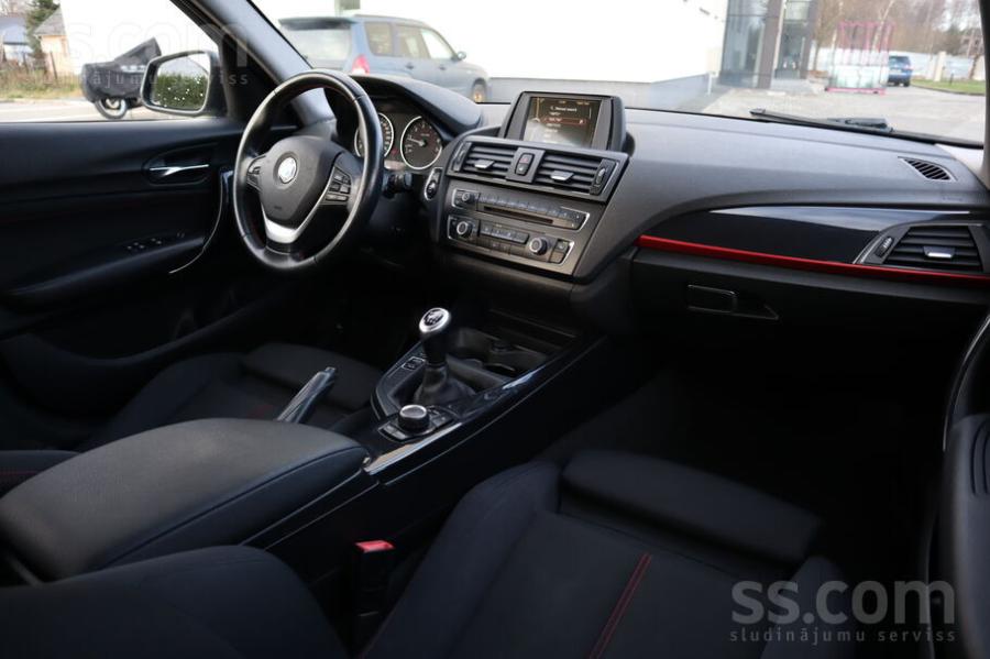 BMW 116 2014 Rīga, ar dzinēja tilpumu 1.60 L un nobraukumu 170 tūkst. km par 5990 €, foto 15 vietnē AUTOMOTO.COM.LV