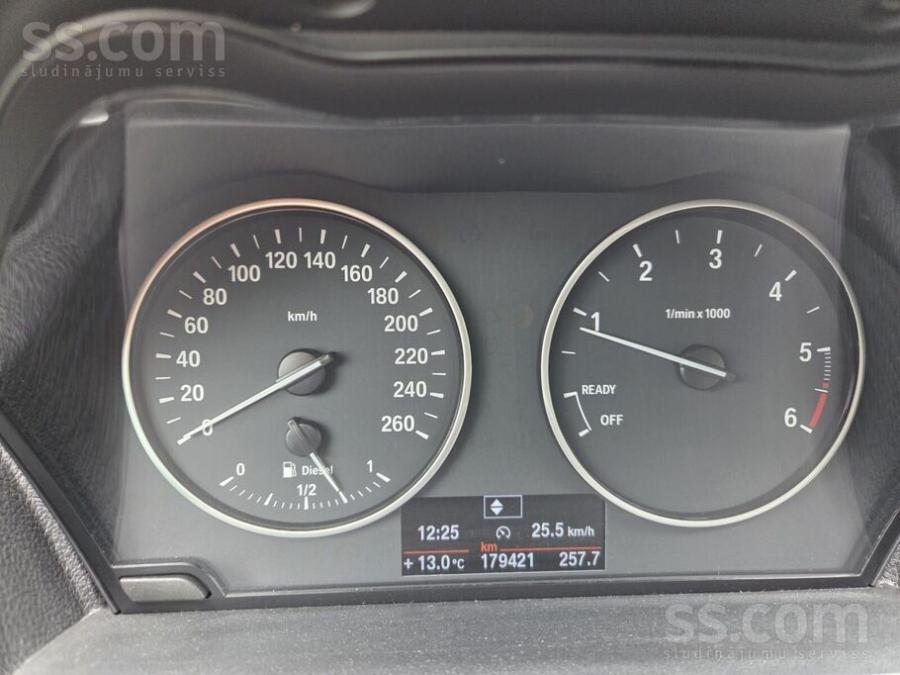 BMW 116 2014 in Riga, with an engine capacity of 1.60 L and mileage of 179 thousand km for 5990 €, photo 26 on AUTOMOTO.COM.LV