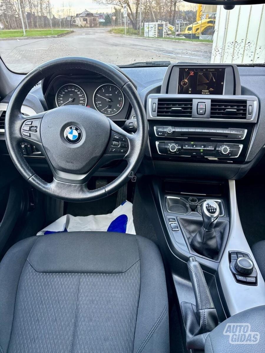 BMW 116 2015 Tauragė, ar dzinēja tilpumu 1.50 L un nobraukumu 280 tūkst. km par 5800 €, foto 12 vietnē AUTOMOTO.COM.LV