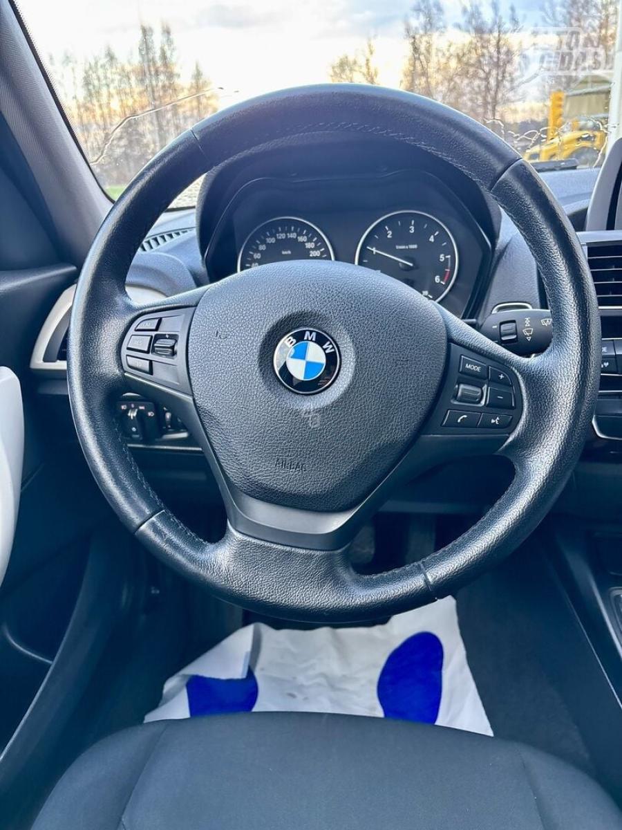 BMW 116 2015 Tauragė, ar dzinēja tilpumu 1.50 L un nobraukumu 280 tūkst. km par 5800 €, foto 13 vietnē AUTOMOTO.COM.LV