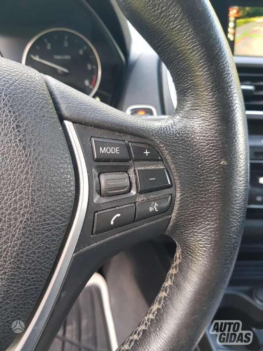 BMW 116 2016 in Vilnius, with an engine capacity of 1.50 L and mileage of 254 thousand km for 8800 €, photo 27 on AUTOMOTO.COM.LV