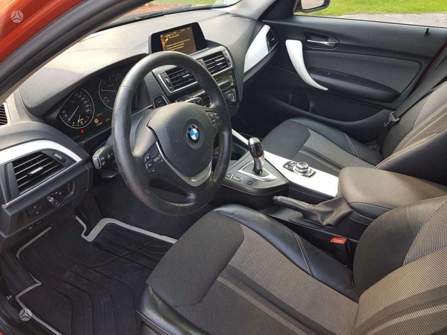 BMW 116 2016 in Vilnius, with an engine capacity of 1.50 L and mileage of 254 thousand km for 8800 €, photo 15 on AUTOMOTO.COM.LV