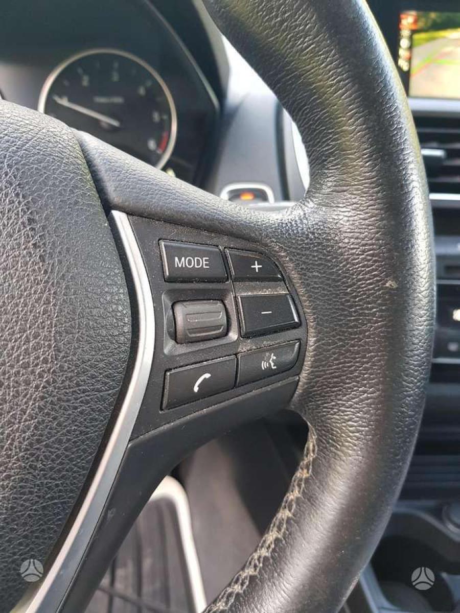 BMW 116 2016 in Vilnius, with an engine capacity of 1.50 L and mileage of 254 thousand km for 8800 €, photo 27 on AUTOMOTO.COM.LV