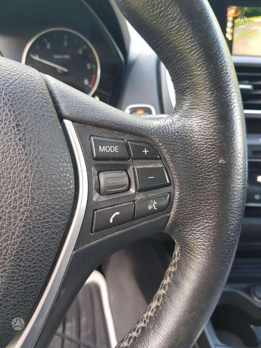 BMW 116 2016 in Vilnius, with an engine capacity of 1.50 L and mileage of 254 thousand km for 8800 €, photo 27 on AUTOMOTO.COM.LV