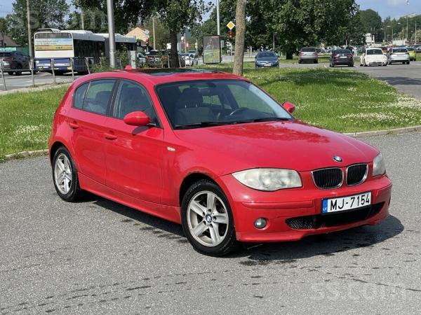 Sarkans BMW 116 2005 Rīga, ar dzinēja tilpumu 1.60 L un nobraukumu 265 tūkst. km par 5000 €, foto 5 vietnē AUTOMOTO.COM.LV