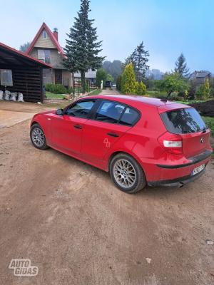 Red BMW 116 2005 in Telschi, with an engine capacity of 1.60 L and mileage of 22 thousand km for 1300 €, photo 4 on AUTOMOTO.COM.LV